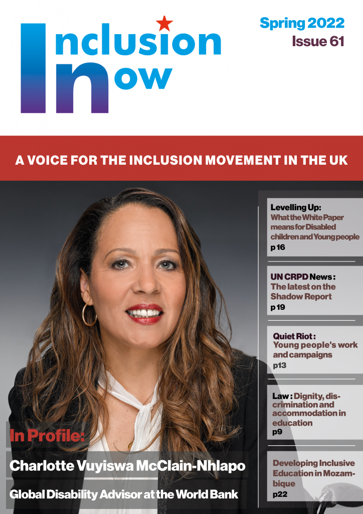 Inclusion Now 61 | Spring 2022 - ALLFIE